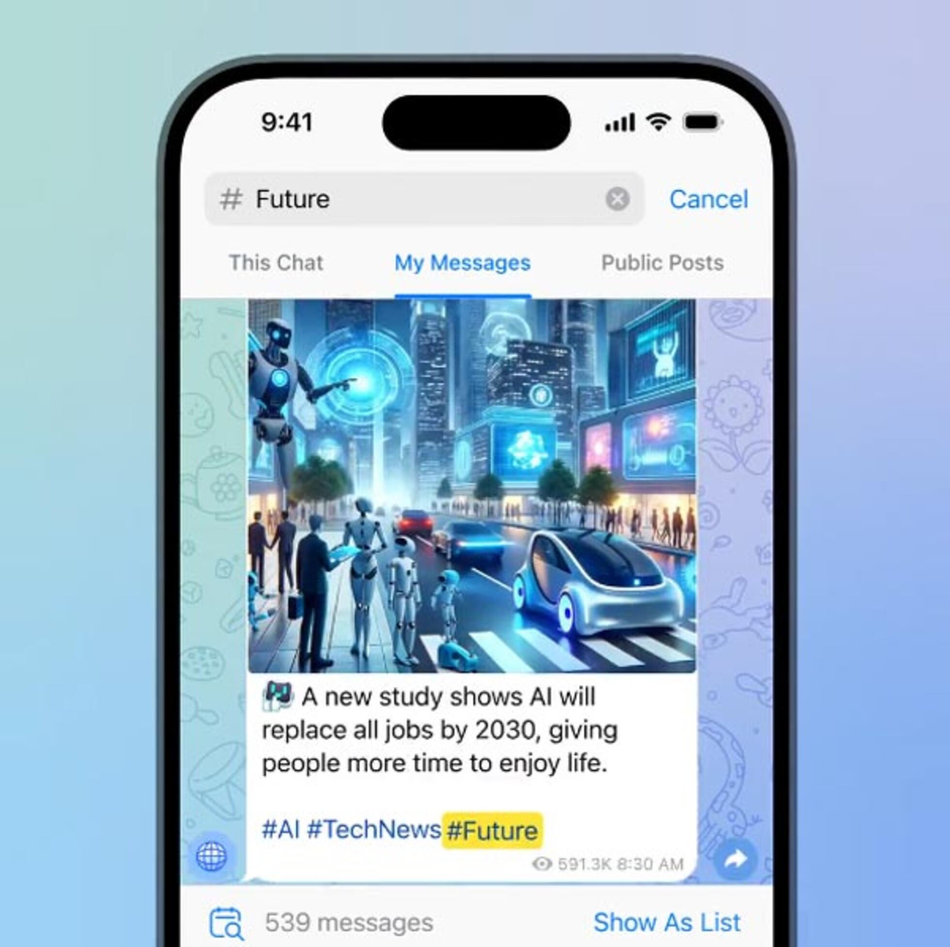 La aplicación Telegram se actualiza, estas sus novedades más ...