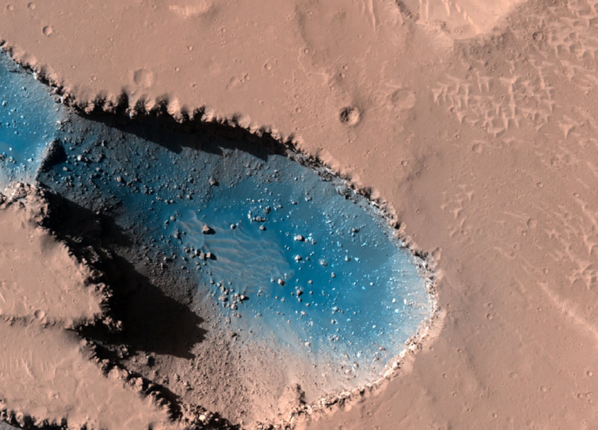 New evidence suggests huge volcanic eruption could take place on Mars ...