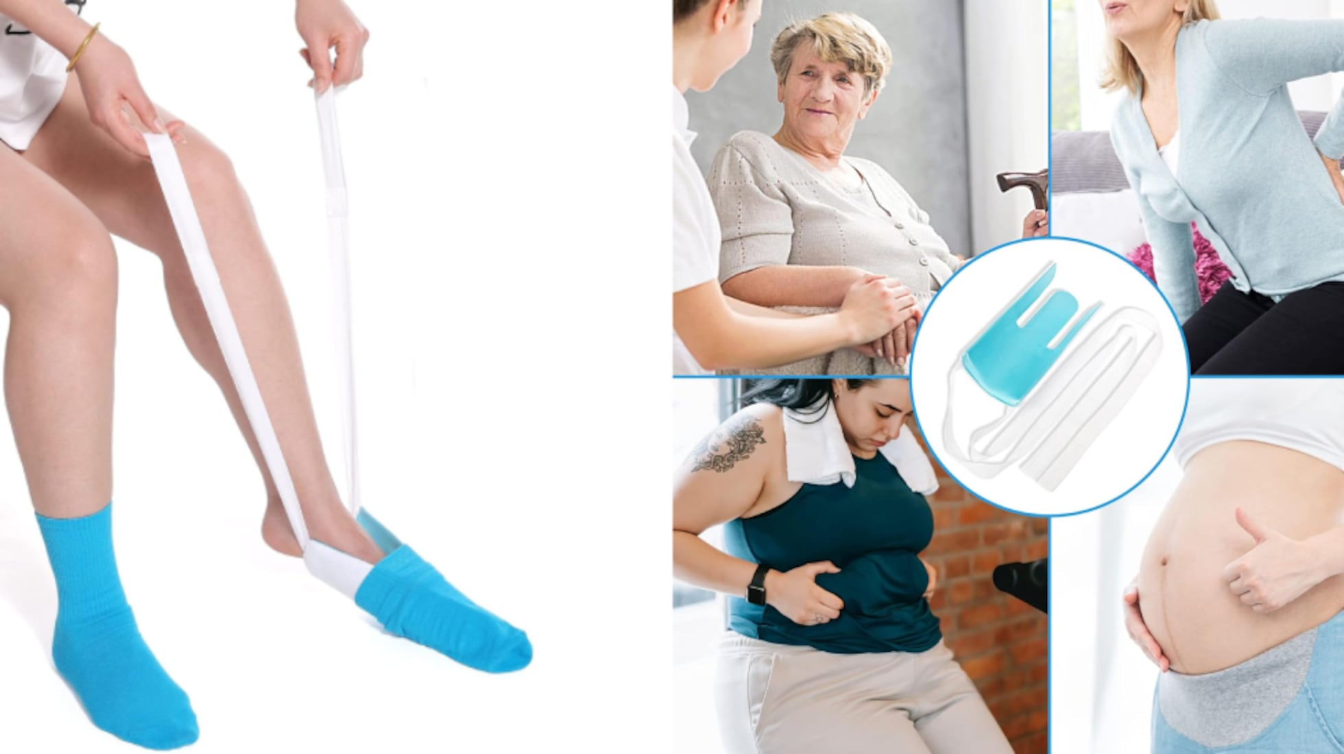 Este aparato ayuda a ponerse los calcetines sin agacharse | Top reviews ...
