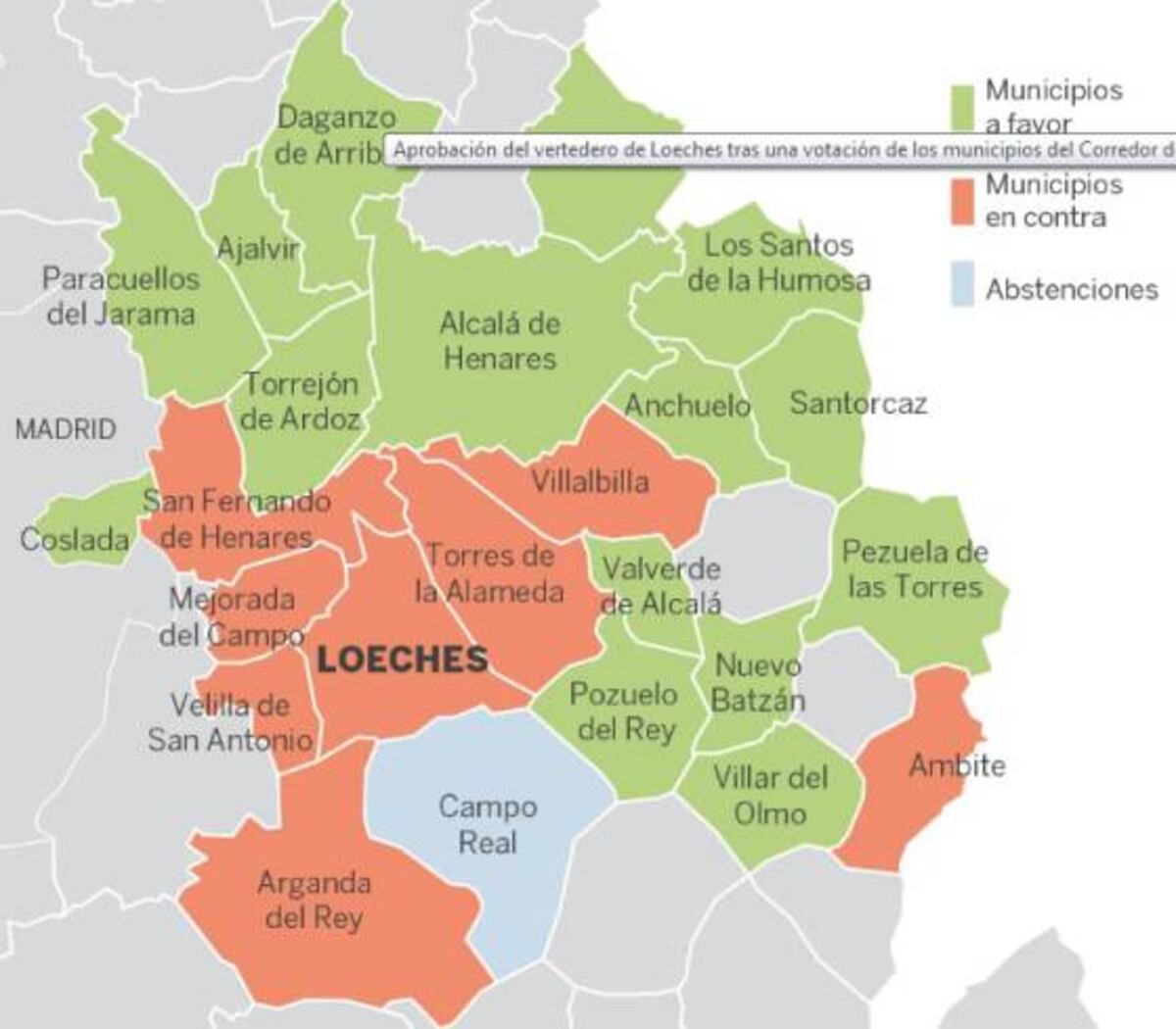 Loeches se opone al vertedero que le impone la Comunidad | Noticias de ...