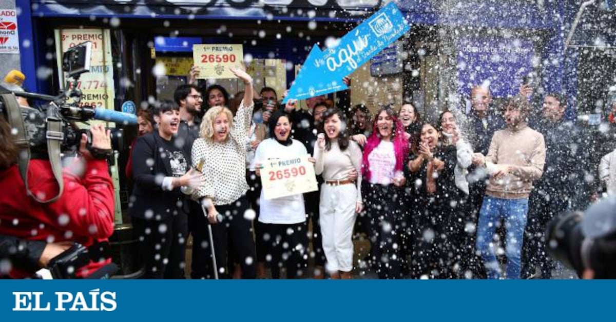 Winners across Spain celebrate results of ‘El Gordo’ Christmas lottery ...