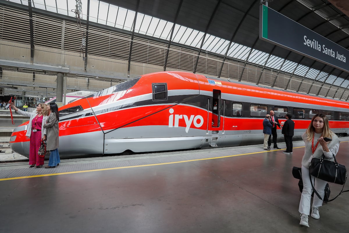 Iryo pierde 79 millones en 2023, su primer año completo frente a Renfe ...