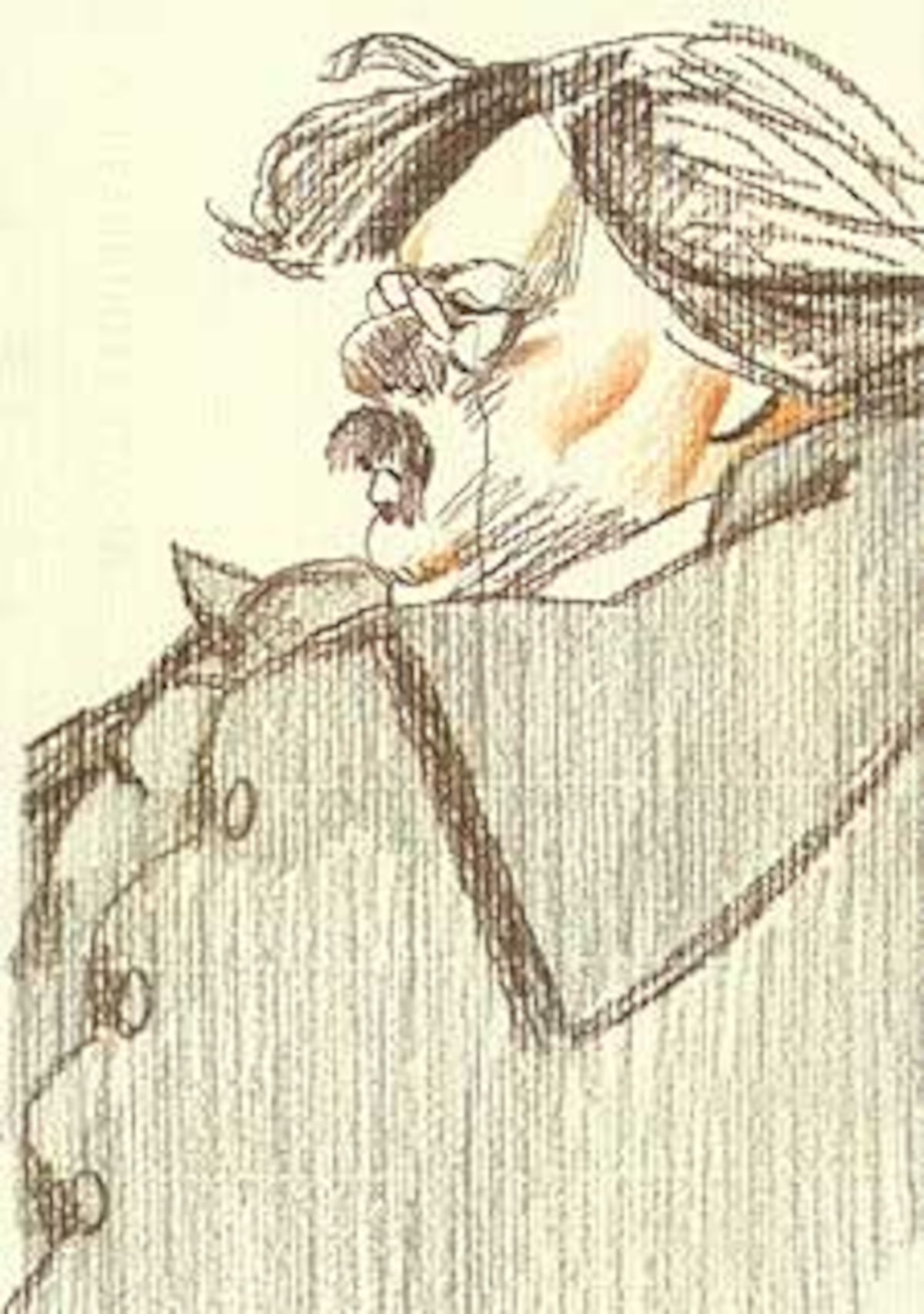 Dibujo de Gilbert Keith Chesterton | Babelia | EL PAÍS
