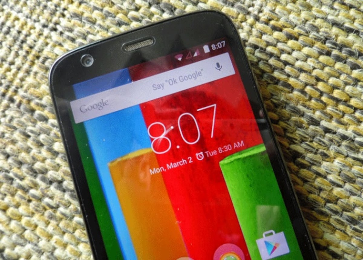 Motorola ya prueba la nueva versión Android 5.1 en su Moto G ...