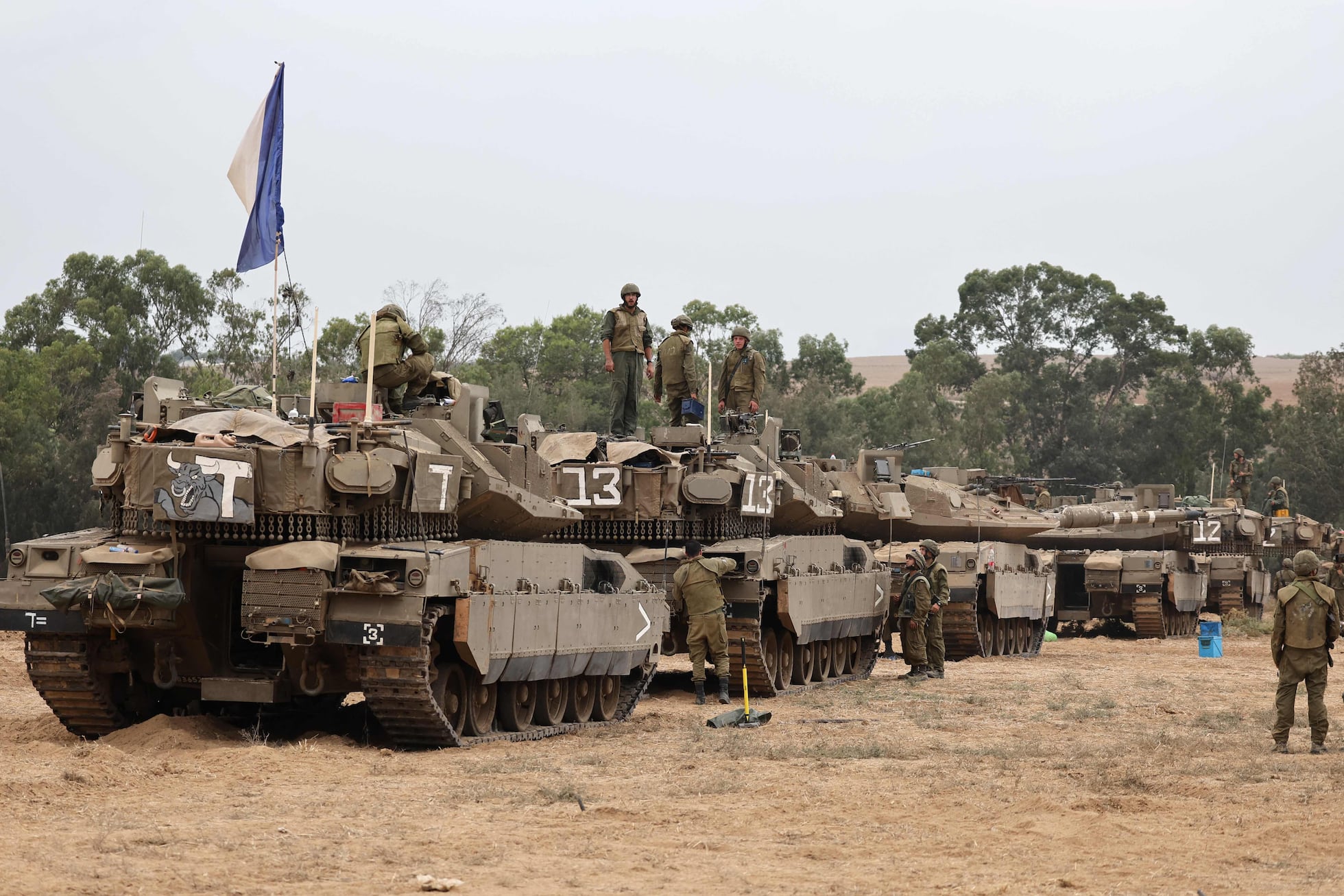The Merkava IV tank, Israel’s main asset for the ground offensive in ...