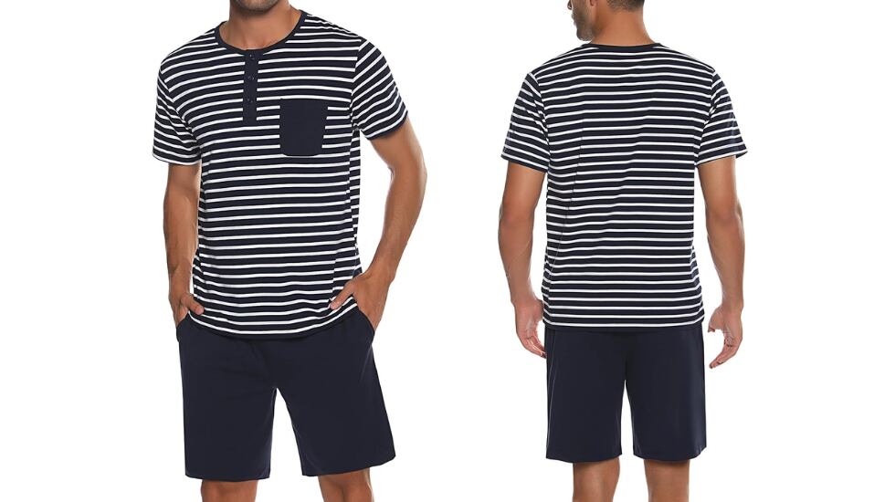 El pijama de verano para hombre que arrasa en Amazon está disponible en ...