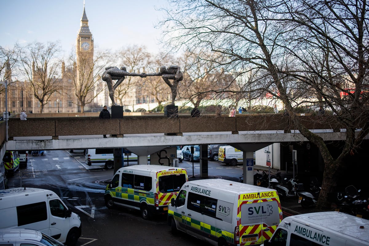 Thousands of doctors in Britain walk off the job in their longest-ever ...