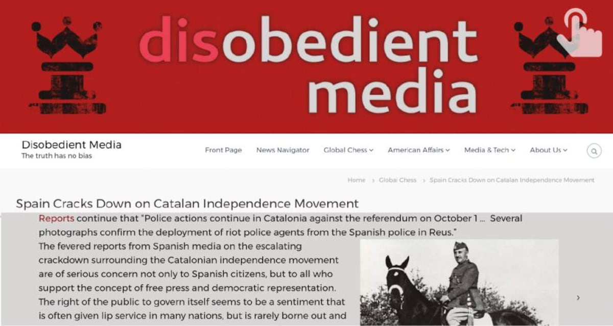 Referendum in Catalonia: Russian meddling machine sets sights on ...