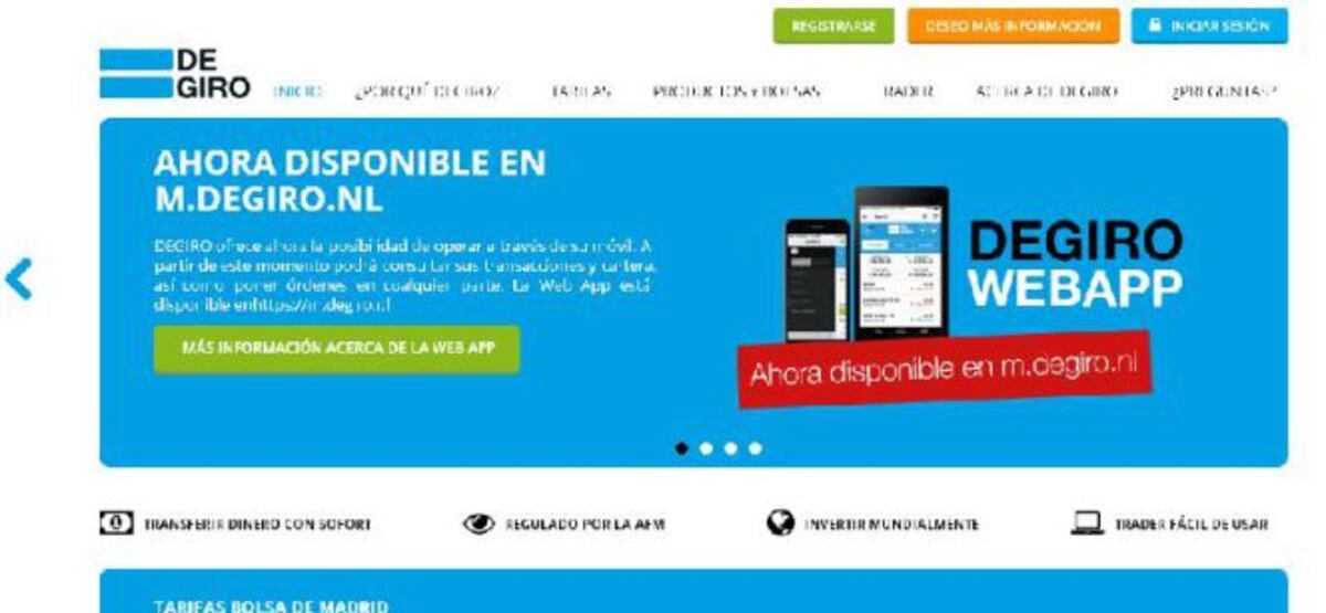 DeGiro continúa interesado en Interdin | Mercados Financieros | Cinco Días