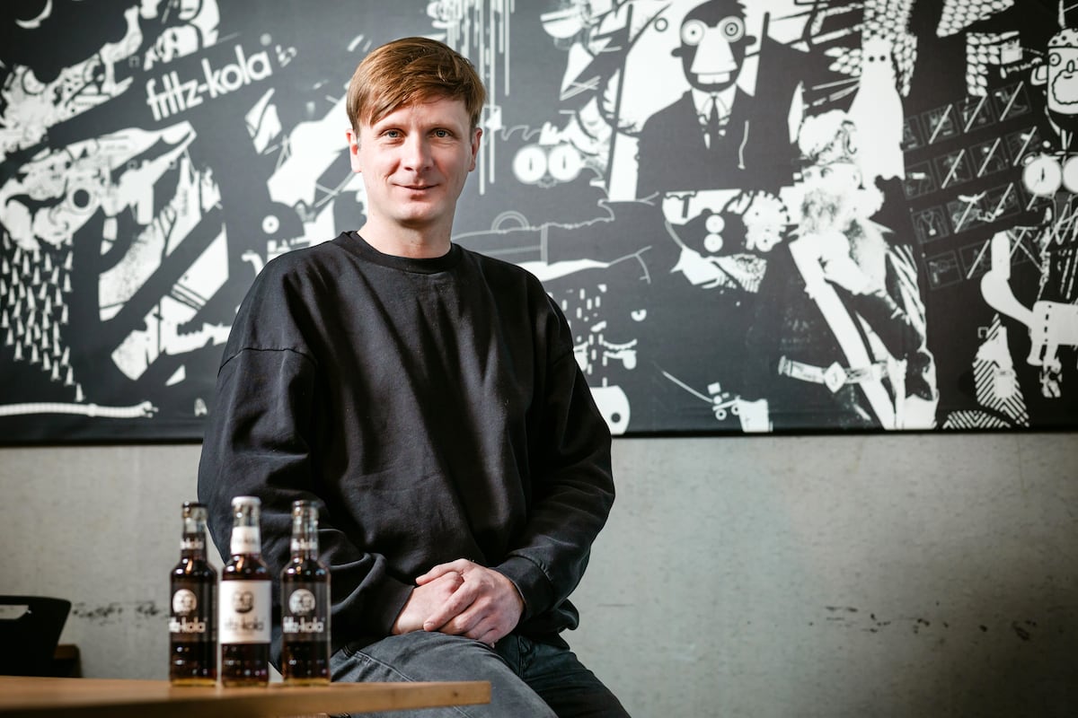 Fritz-kola, a drink created by two German students to challenge Coca ...