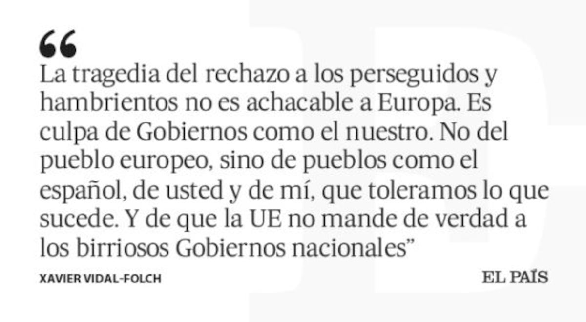 Inmigración: Somos (casi) los peores | Opinión | EL PAÍS