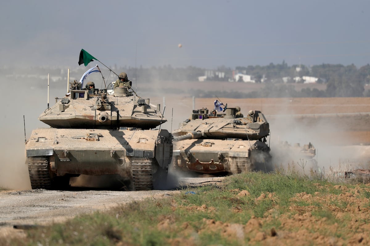 The Merkava IV tank, Israel’s main asset for the ground offensive in ...