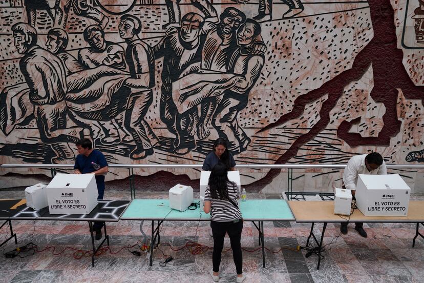 La jornada electoral 2024 de México, en imágenes | Fotos | Elecciones ...