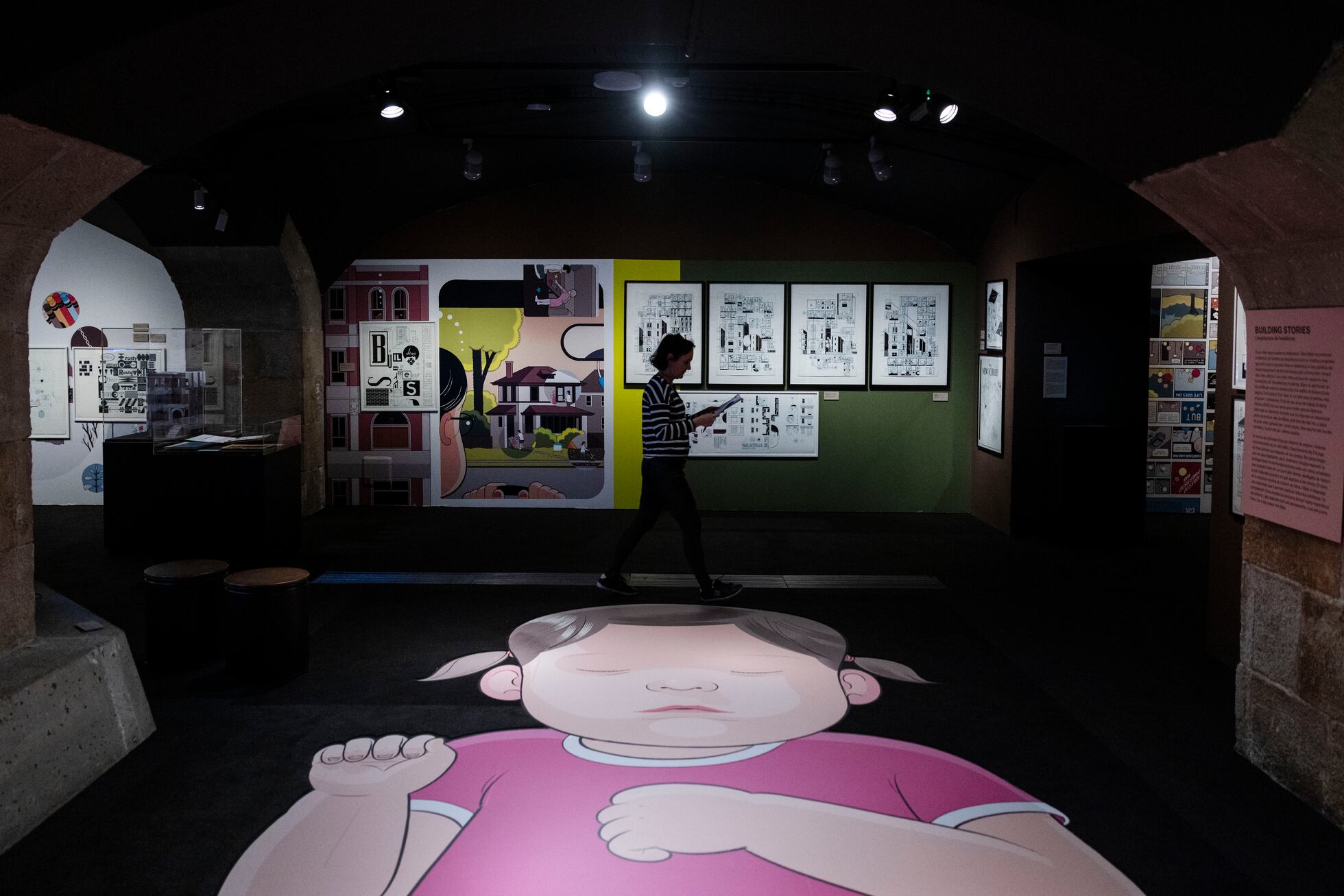 La exposición de Chris Ware en el CCCB: una lección magistral de ...