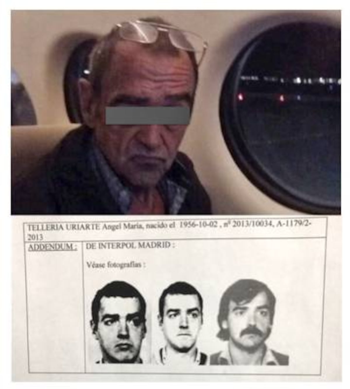 El etarra Ángel María Tellería, detenido en México pocos días antes de ...