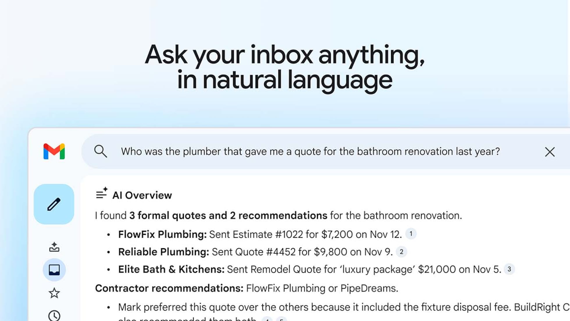 Así funciona el nuevo Gmail con Gemini: tu asistente personal de correo ...