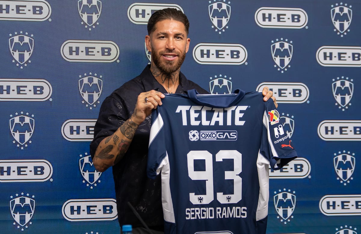 Sergio Ramos, en su presentación con Rayados: “Nunca pensé en retirarme. Hay que dejarlo todo ...
