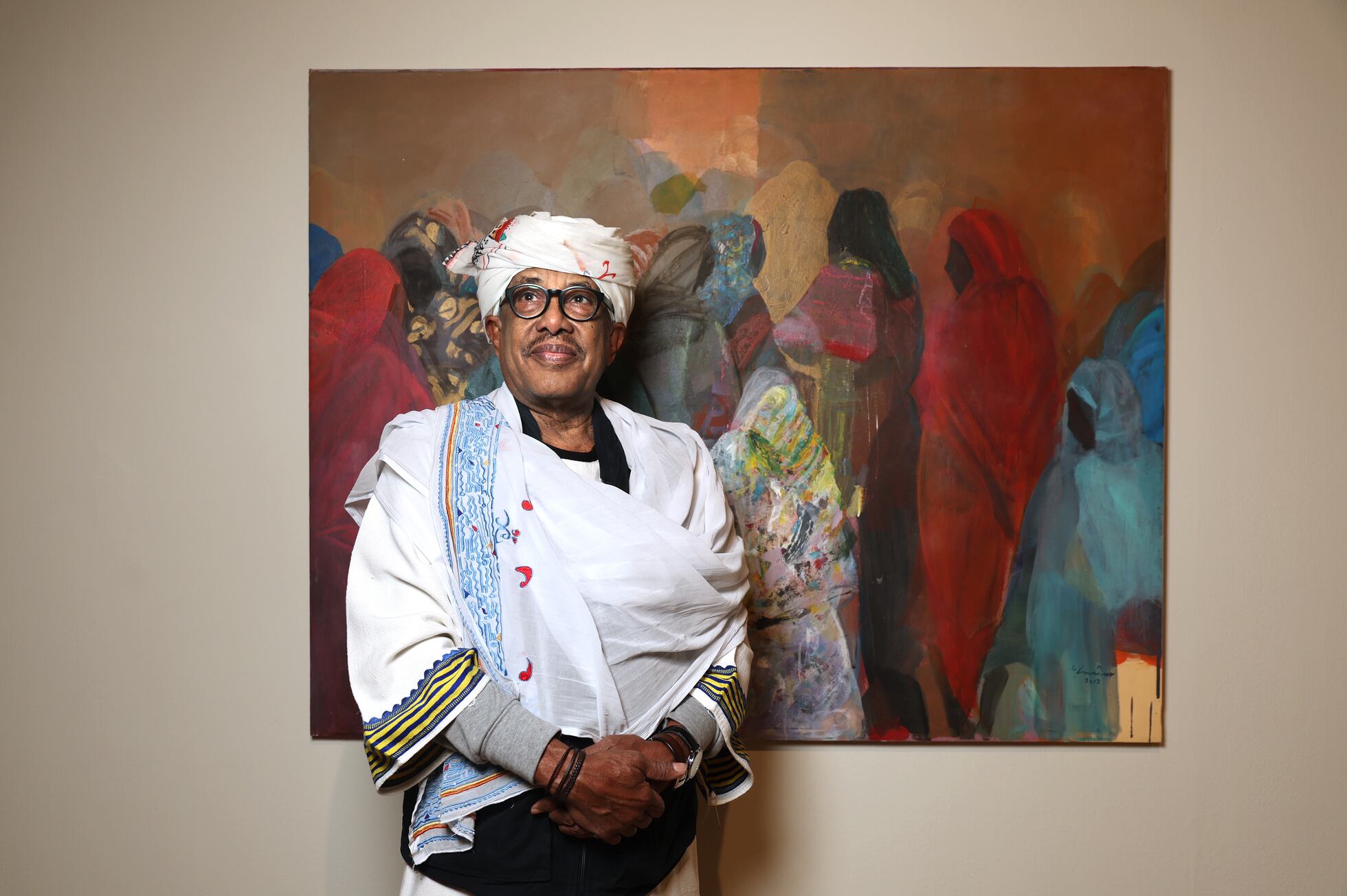 “Arte refugiado” de Sudán: los cuadros que escaparon de la guerra ‘in ...