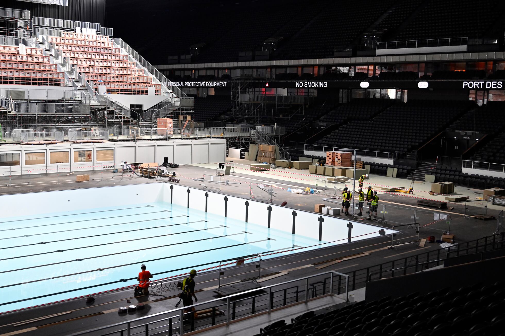 JJOO: La piscina de La Défense enfría la fiebre de récords | Juegos ...