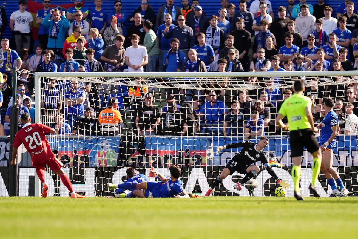 El Sevilla coge aire en Liga al tumbar al Getafe | Fútbol | Deportes ...
