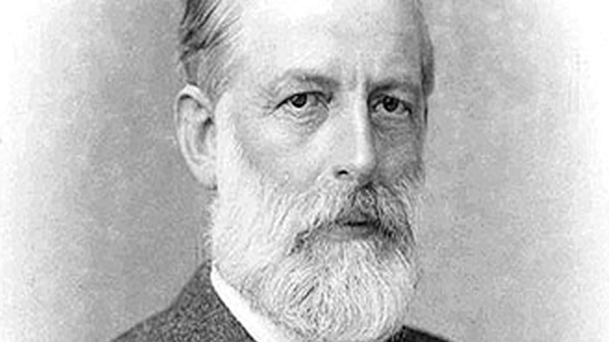 Julius Lothar Meyer, uno de los padres de la primera tabla periódica de elementos químicos ...