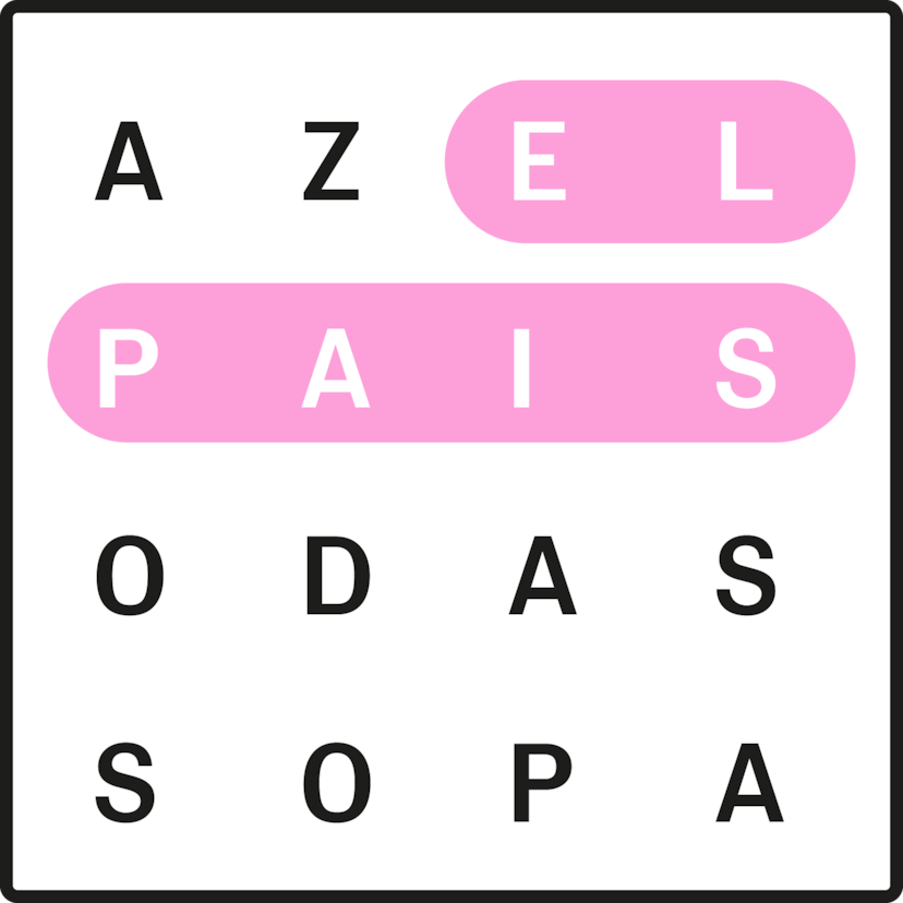 Sopa de letras temática: Juegos online en EL PAÍS