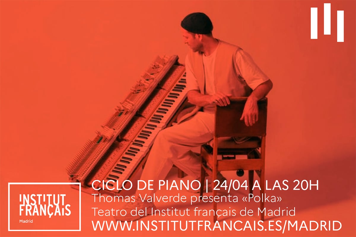 Asiste al concierto de piano de Thomas Valverde en el Institut français ...