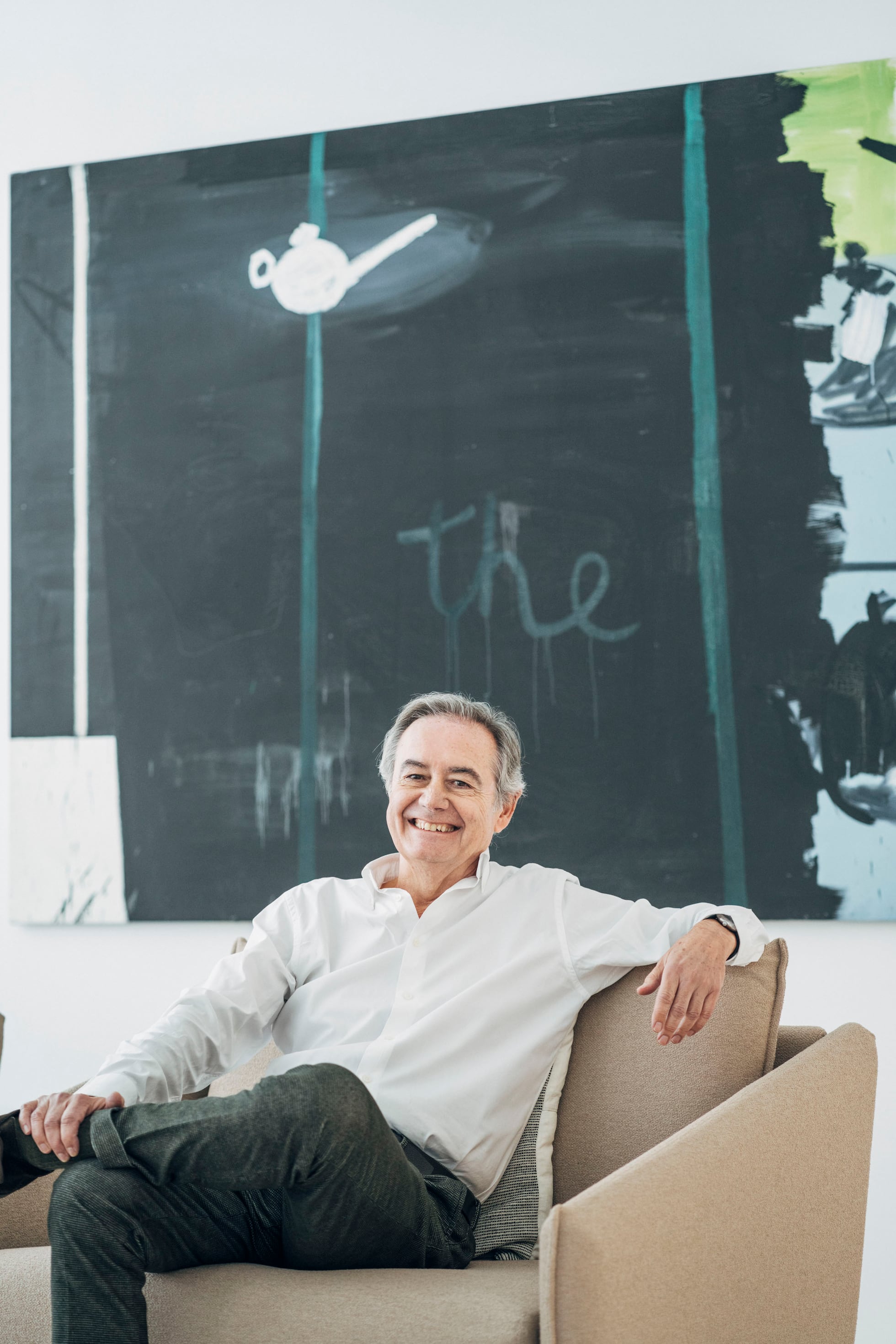 Eulogio Sánchez crea un espacio para el arte y los amigos en Santander ...