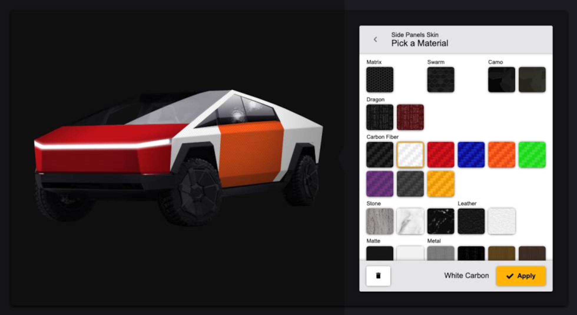 Ya puedes encargar tu Cybertruck con los colores y acabados que más te ...