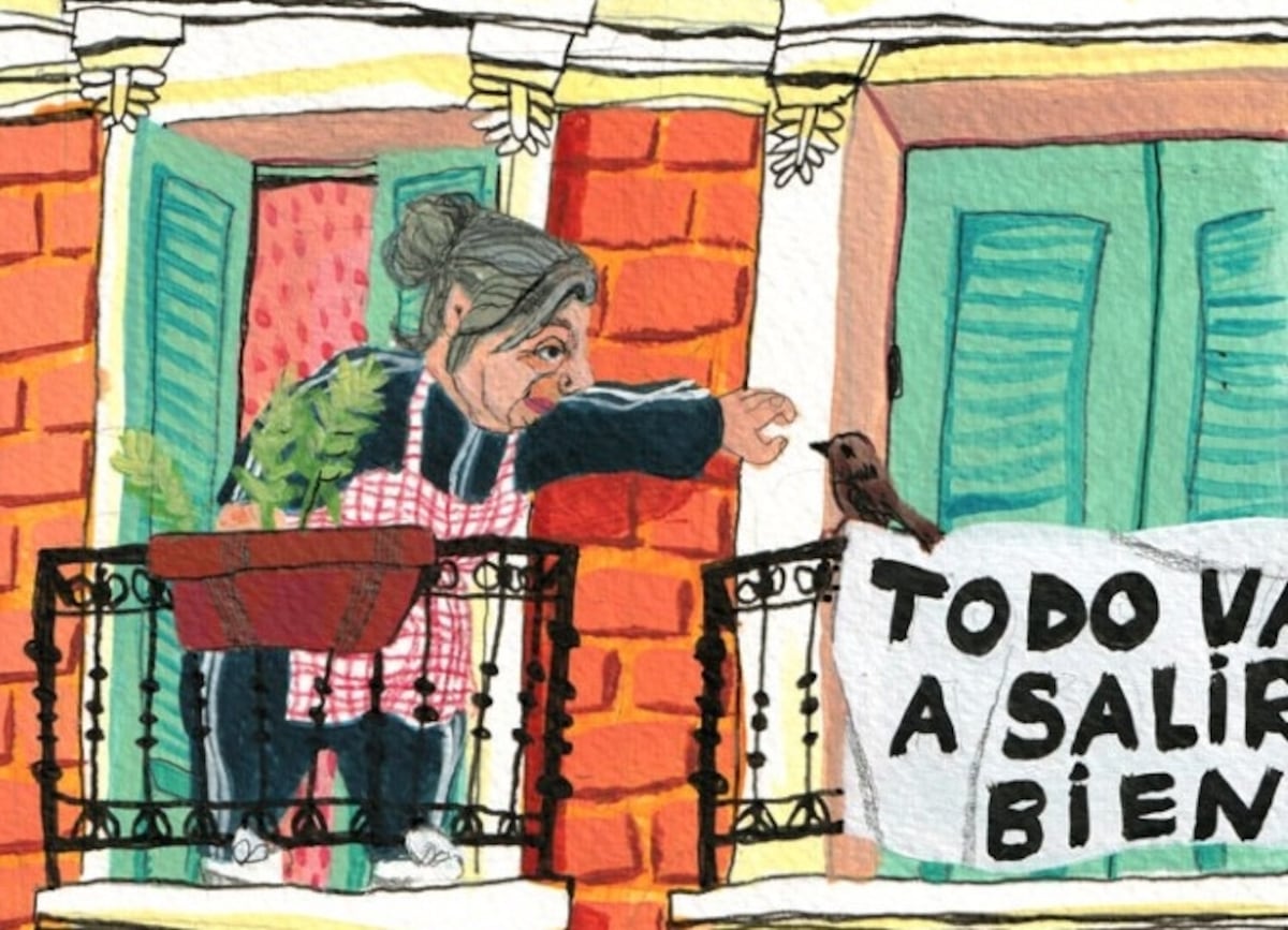 Coronavirus: El homenaje ilustrado a nuestros mayores de Ilu Ros ...