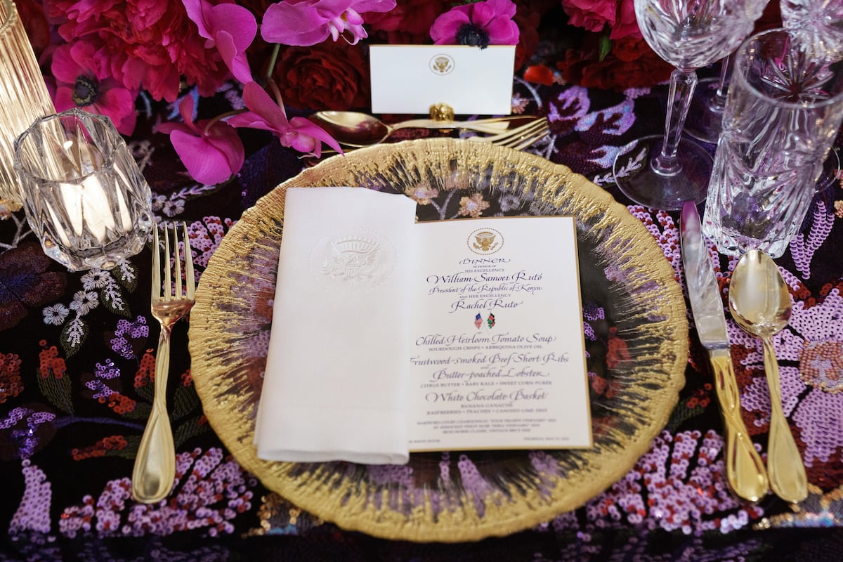 Tomato soup, ribs and white chocolate: The latest state dinner at the ...