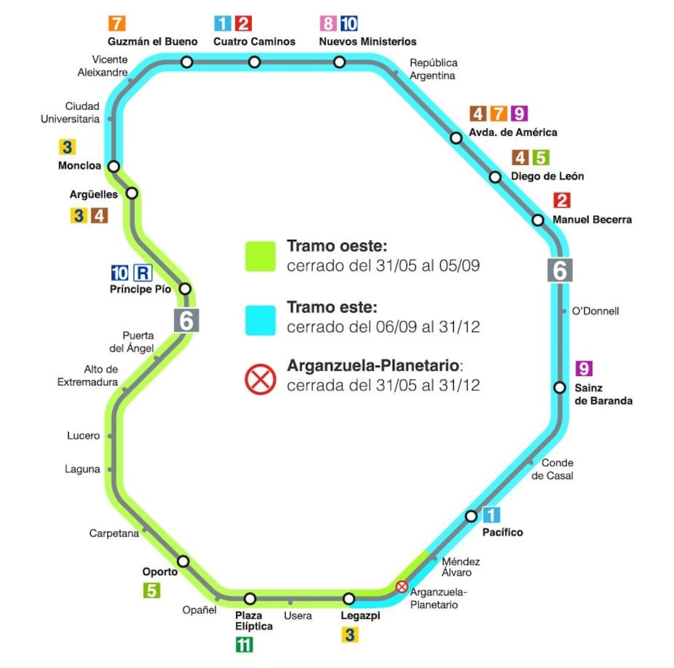 Tres días seguidos de atascos en el transporte público de Madrid por el ...