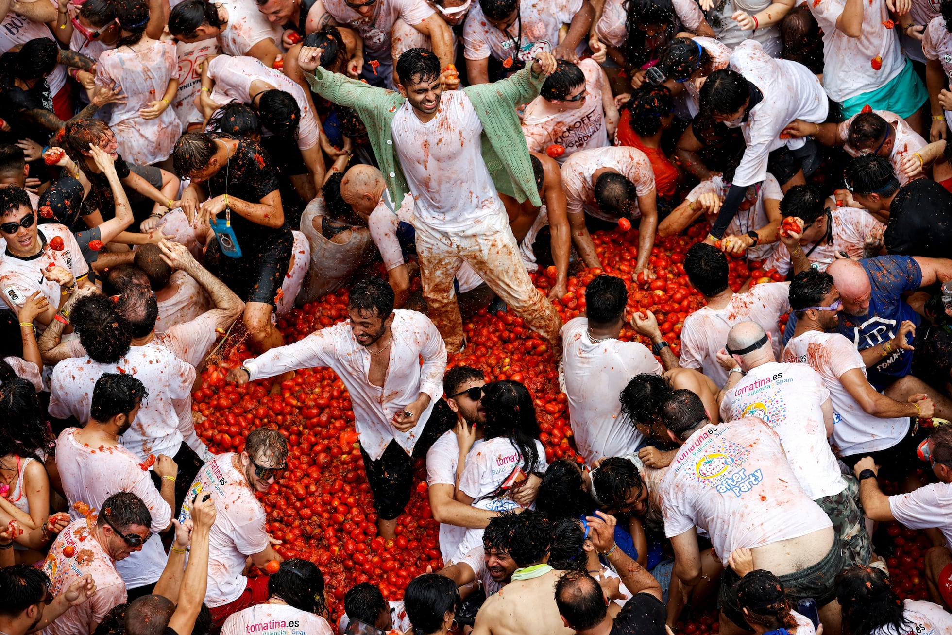 La fiesta de la Tomatina de Buñol 2024, en imágenes | Fotos | Noticias ...