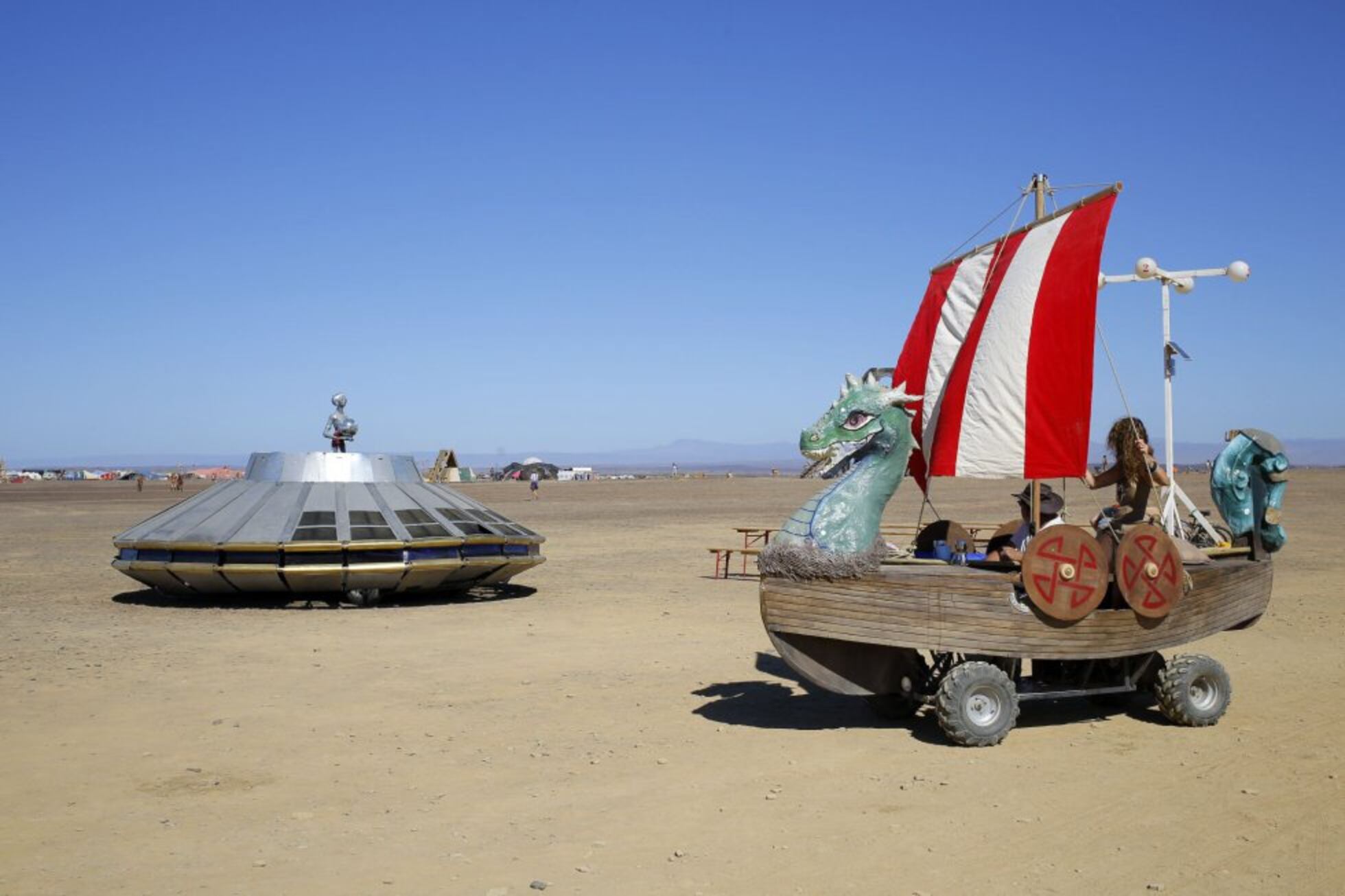 Fuegos en el desierto del AfrikaBurn | Fotos | Planeta Futuro | EL PAÍS