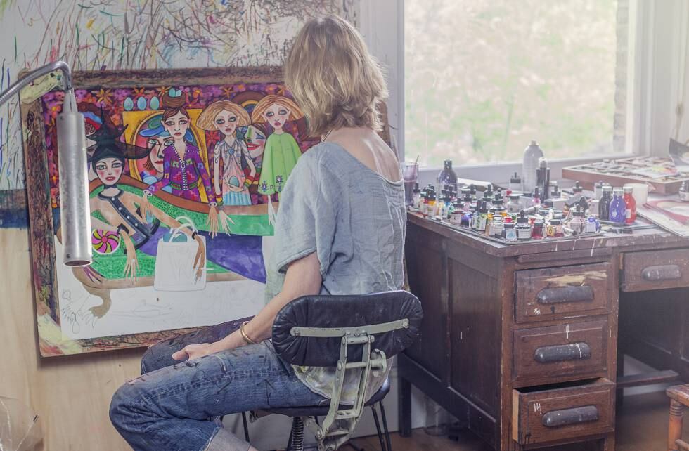 Helen Downie: La artista sin cualificación que trabaja para Gucci | EL ...