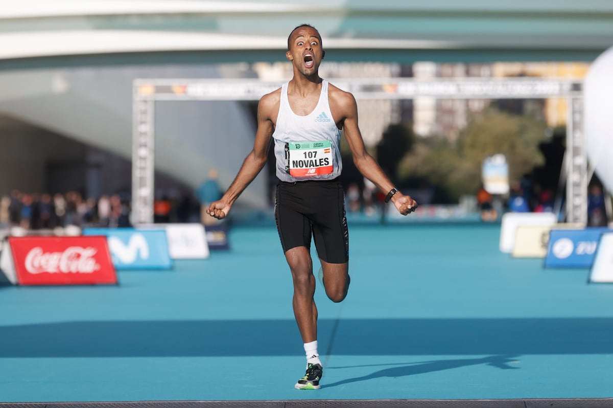 En el maratón de Valencia brillará Tariku Novales, atleta de instinto ...