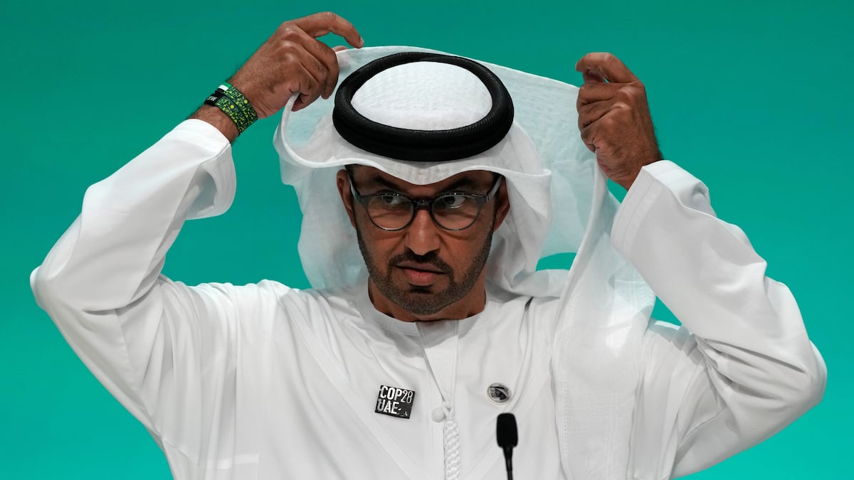 El presidente de la COP28, tras las críticas: “Es inevitable la ...