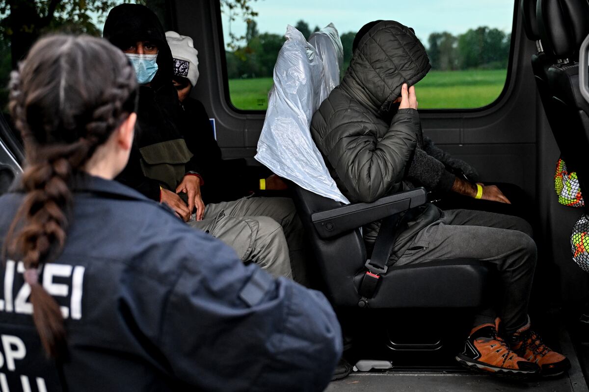 Seven killed and 16 injured as a van overloaded with migrants crashes ...