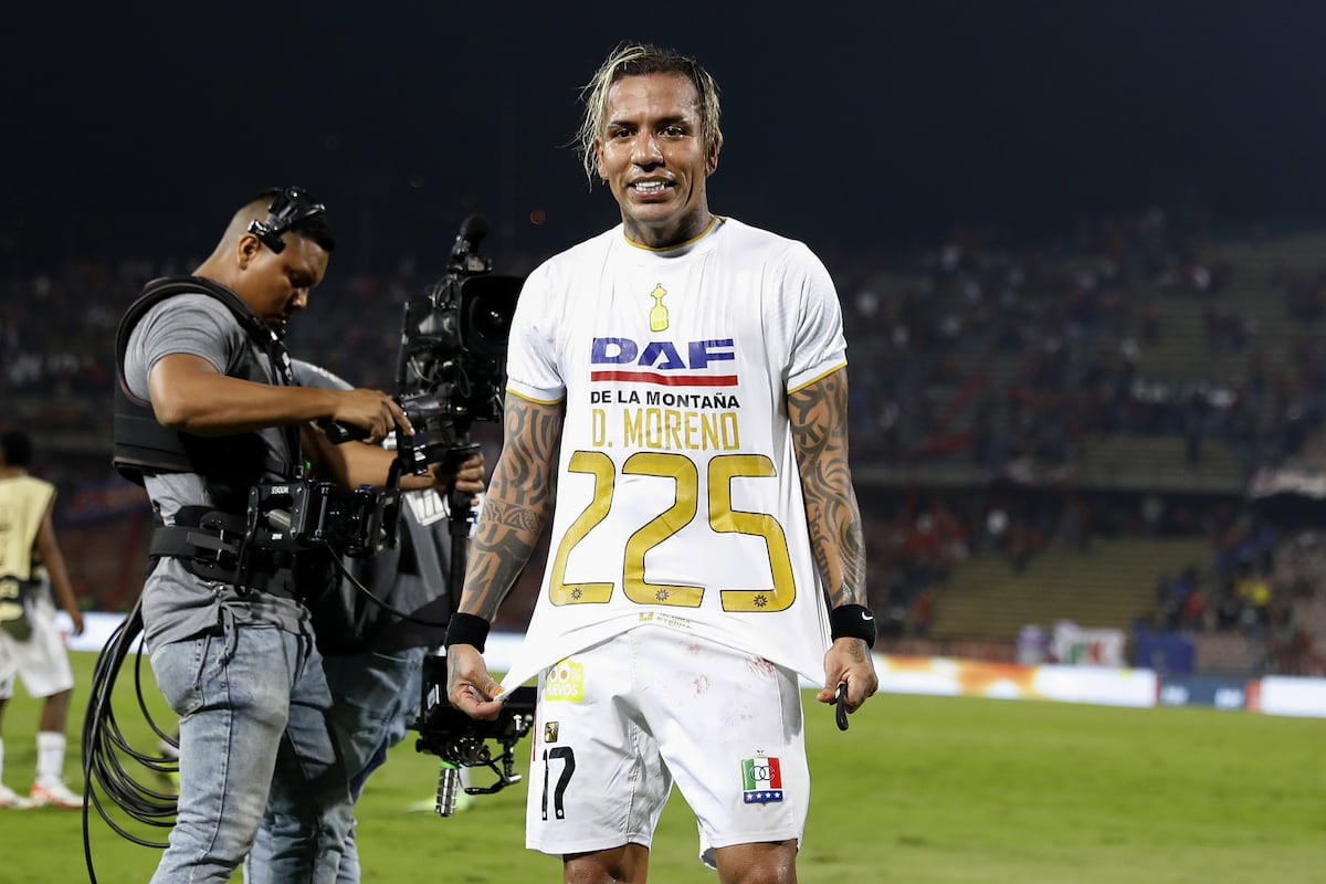 Dayro Moreno abre la carrera con Falcao para ser el colombiano más ...