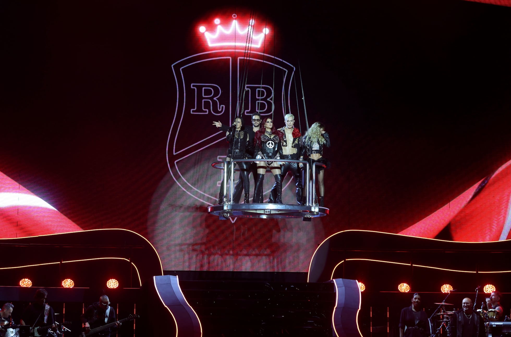 El regreso de RBD a los escenarios de Ciudad de México, en imágenes ...