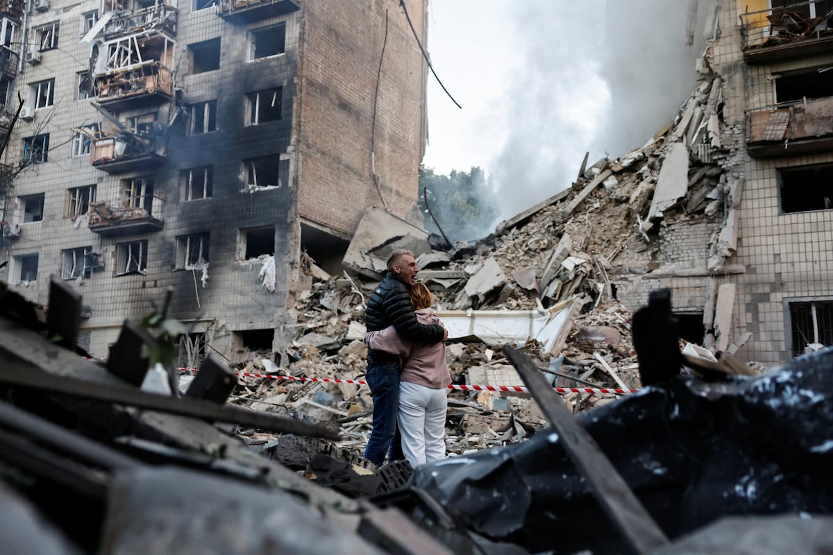 Nuevo ataque masivo ruso sobre Kiev, en imágenes | Fotos ...