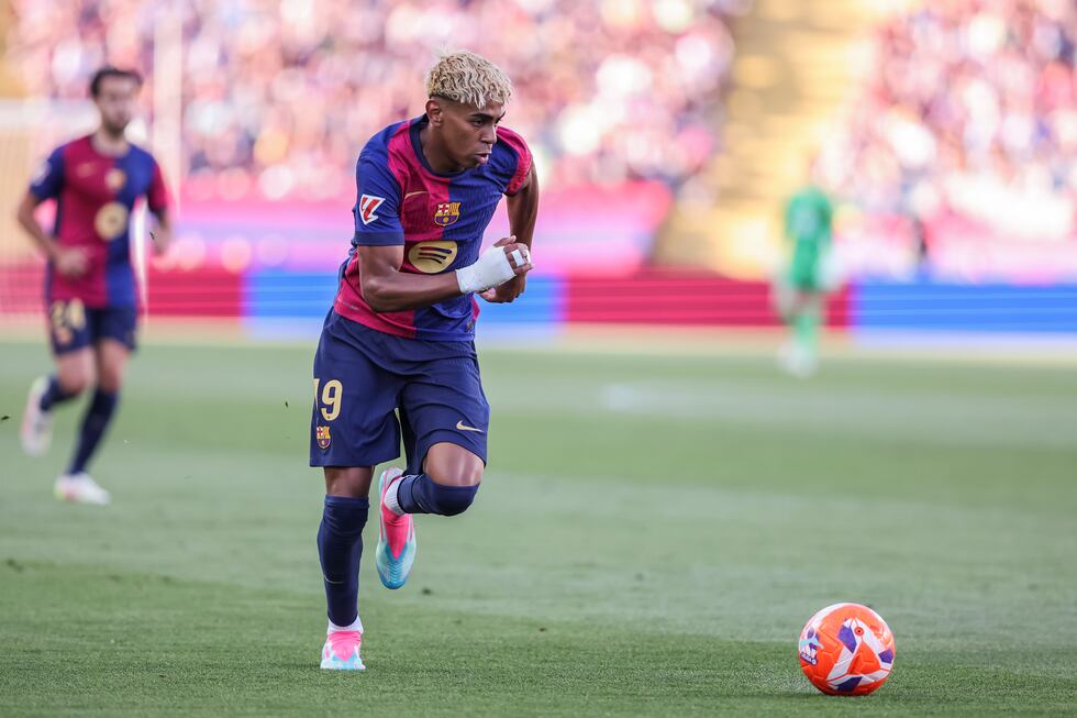 Lamine Yamal, el del pelo amarillo | Fútbol | Deportes | EL PAÍS