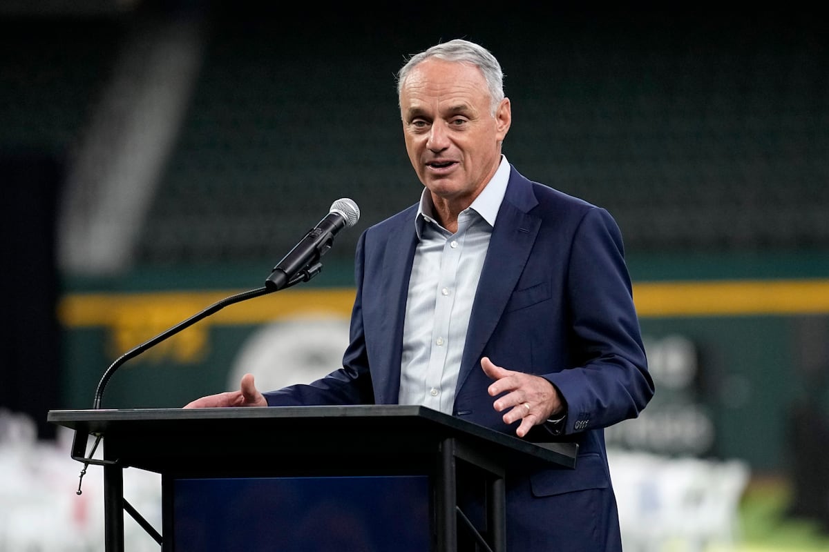 Rob Manfred’s term as baseball commissioner extended until 2029 by MLB ...