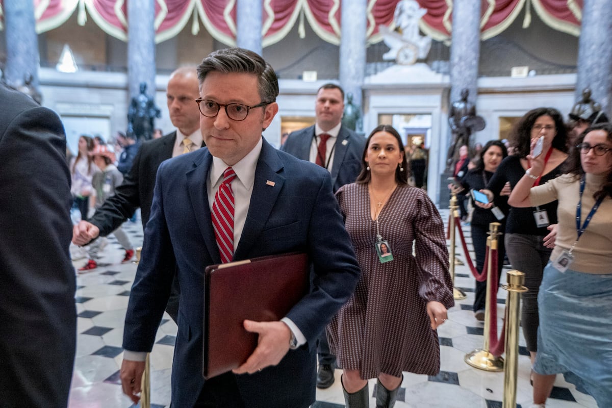 Republican Rep. Marjorie Taylor Greene files motion to oust Speaker ...