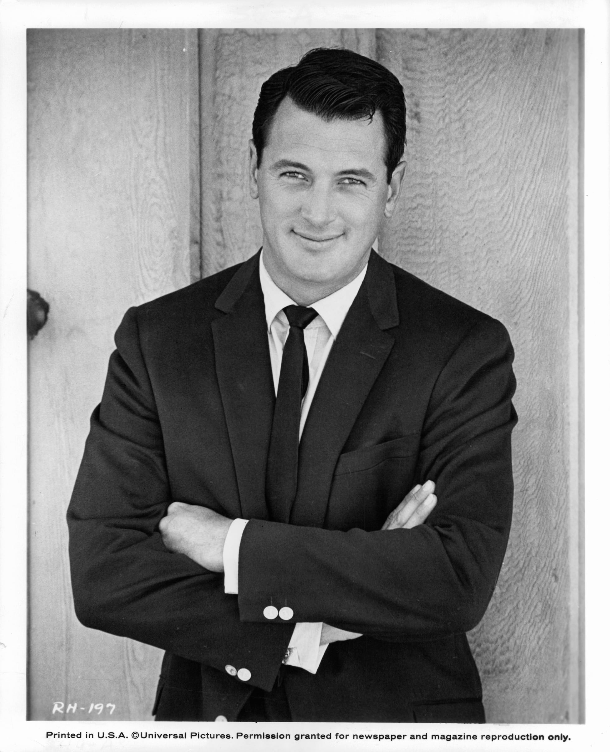 100 años de Rock Hudson: la belleza y la tragedia en 50 imágenes ...