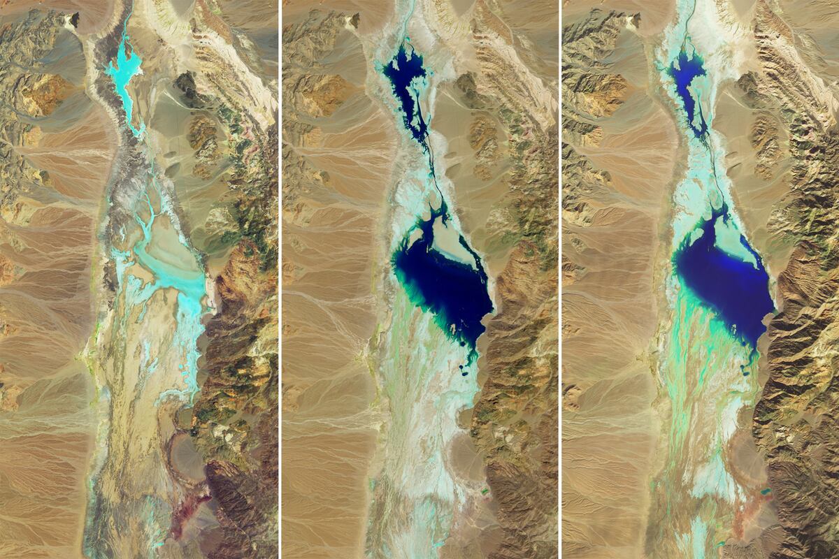 Lago Manly: ¿Canoas en el sitio más seco de Estados Unidos? Un lago ...