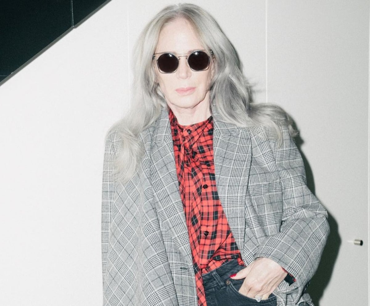 La modelo de 66 años que se convirtió en una ‘influencer’ con miles de ...