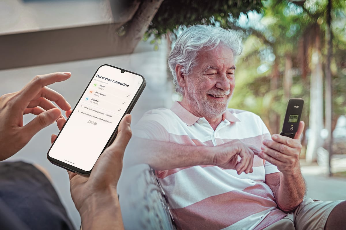 SPC Polaris, así es el primer móvil para mayores que podrás controlar a distancia | Smartphones ...