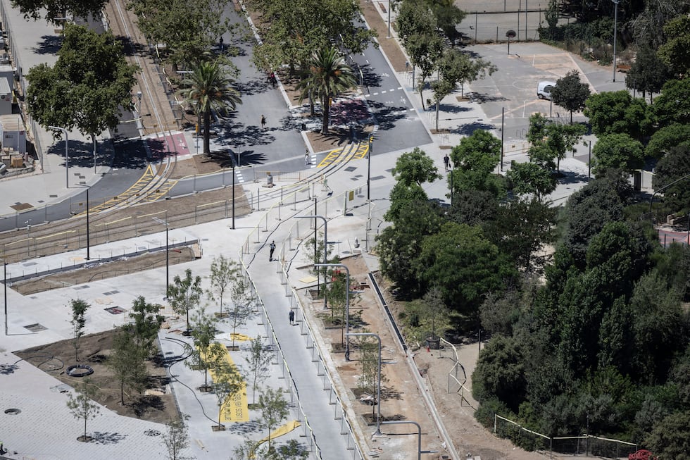 Glòries, recta final: cuatro meses para acabar el nuevo gran parque de ...