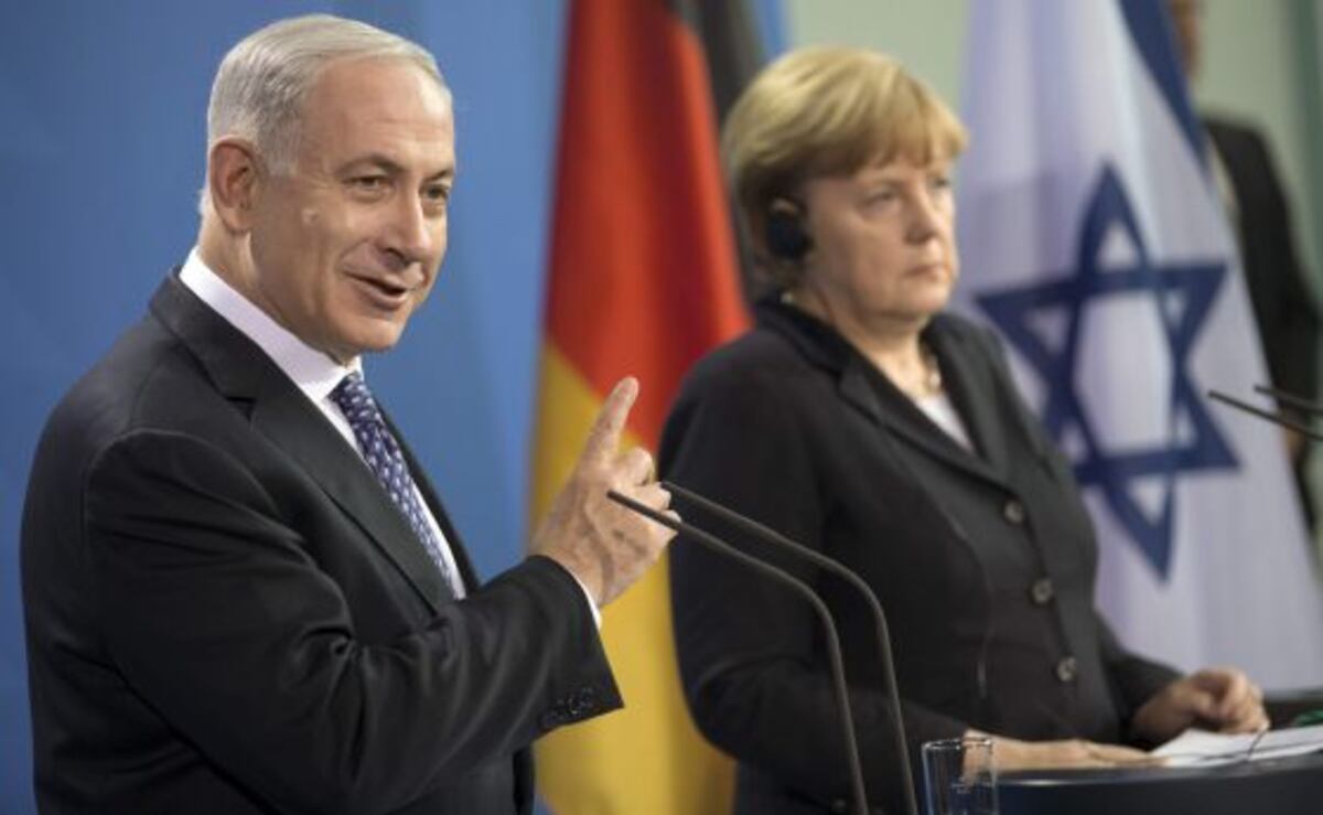 Merkel ante Netanyahu: “Estamos de acuerdo en que no estamos de acuerdo ...
